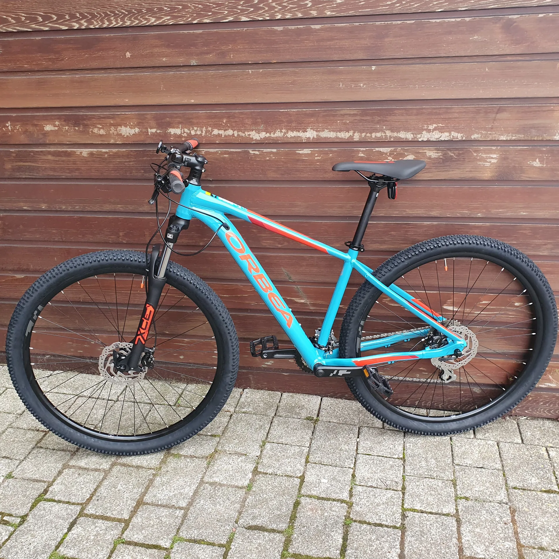 2021 Orbea MX 50 29er Hardtail MTB Blue-Red Medium