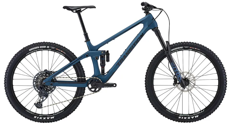 2021 Transition Scout Carbon GX Mountain Bike in Blue