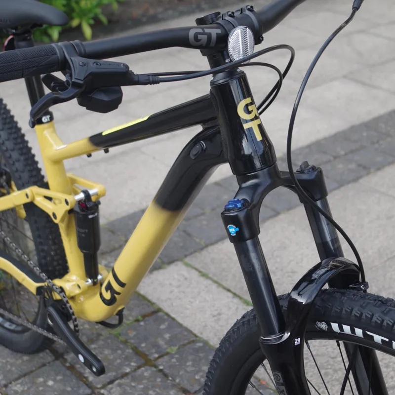 GT Zaskar FS Sport Yellow Full Suspension Mountain Bike