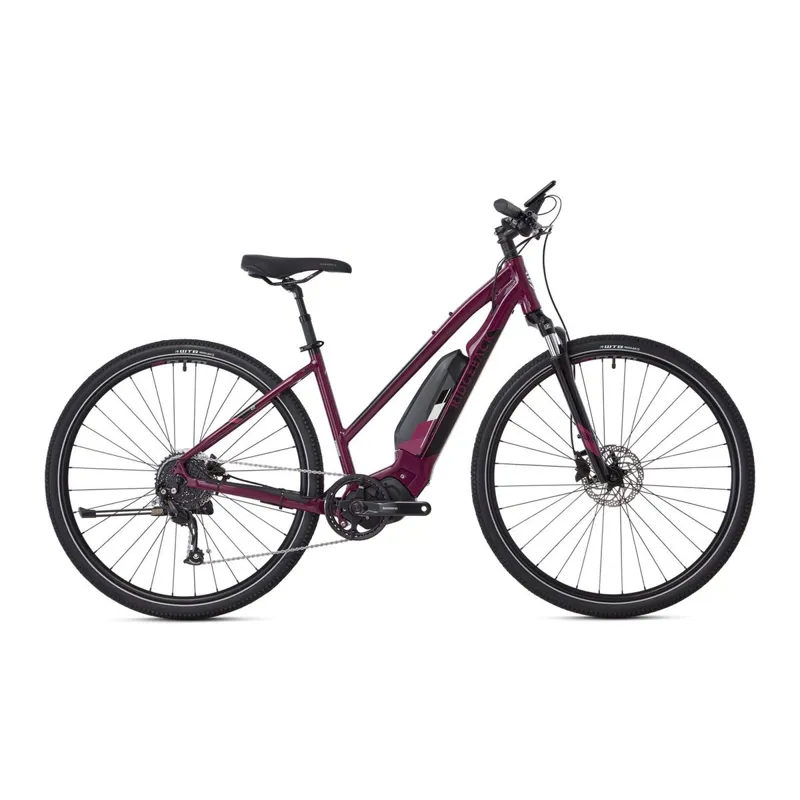 2021 Ridgeback X2 Open frame Electric Bike in Purple MEDIUM
