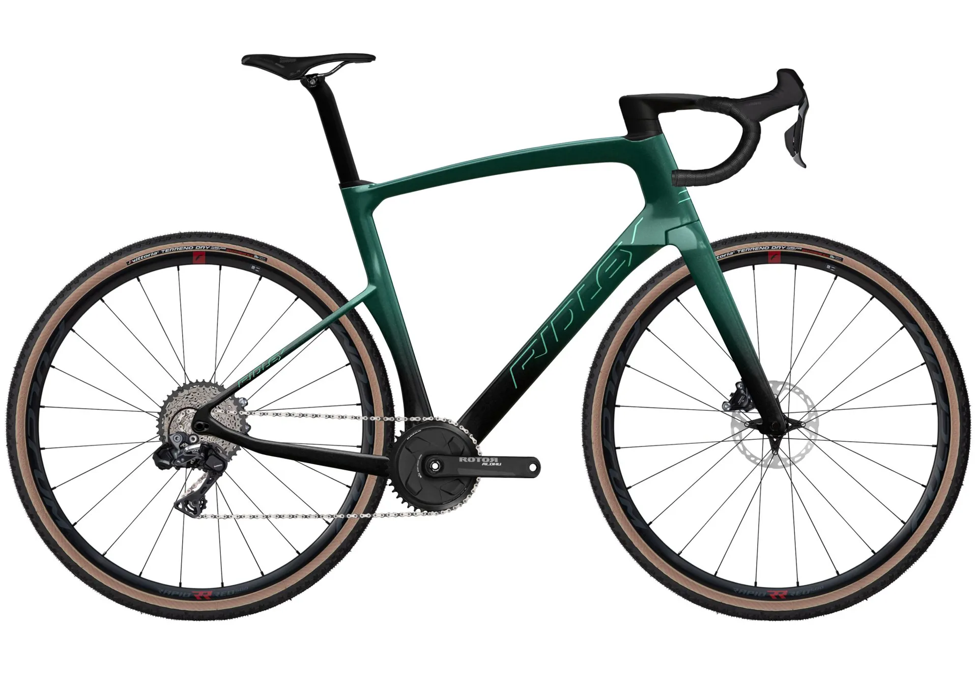 Ridley Kanzo Fast GRX800 Stellar Green Gravel Race Bike