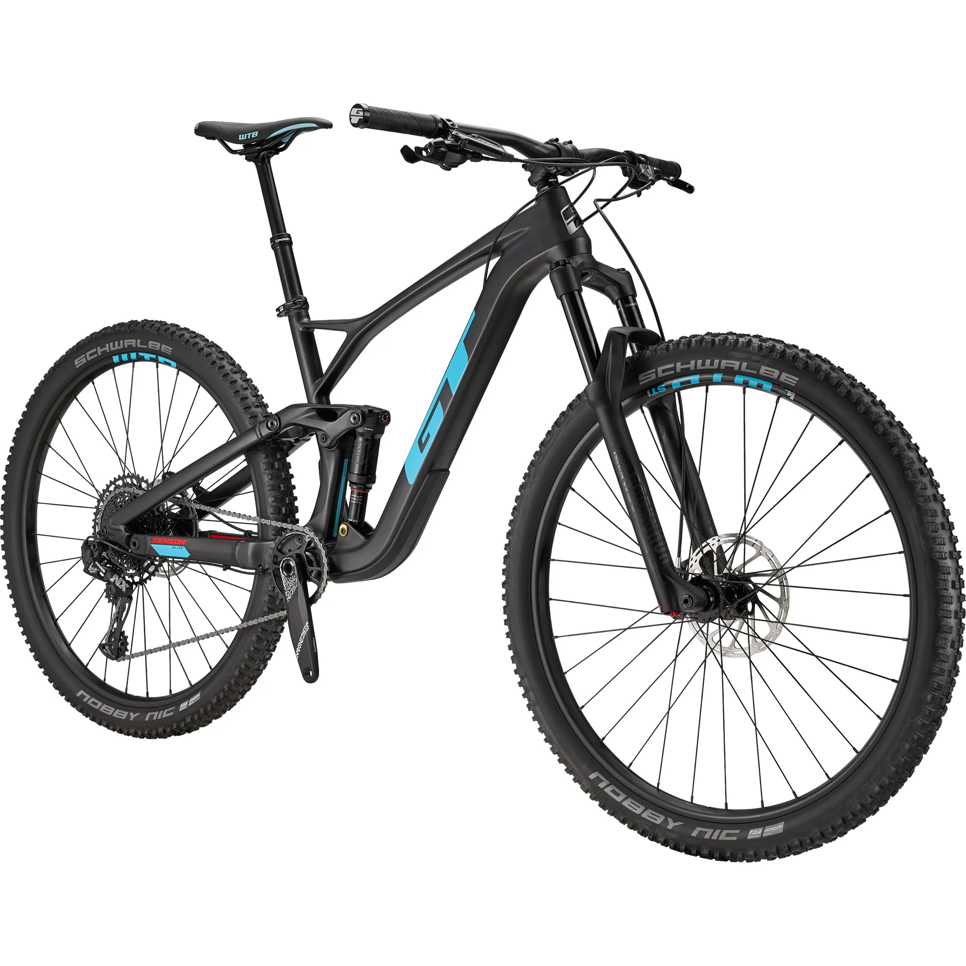 GT Bikes Sensor Carbon Elite Raw full suspension mtb 29er
