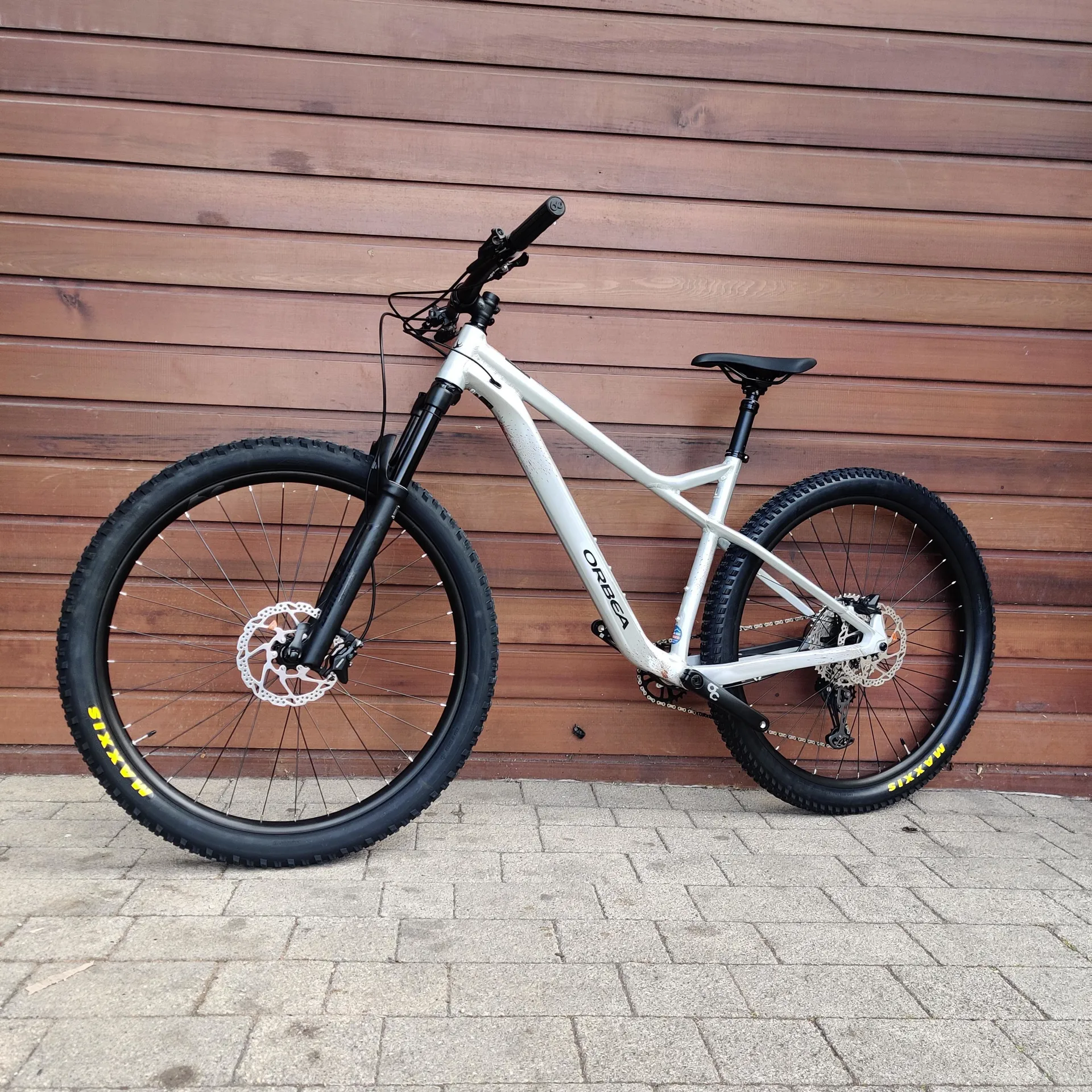 2022 Orbea Laufey H10 Alu mountain bike Silver Large