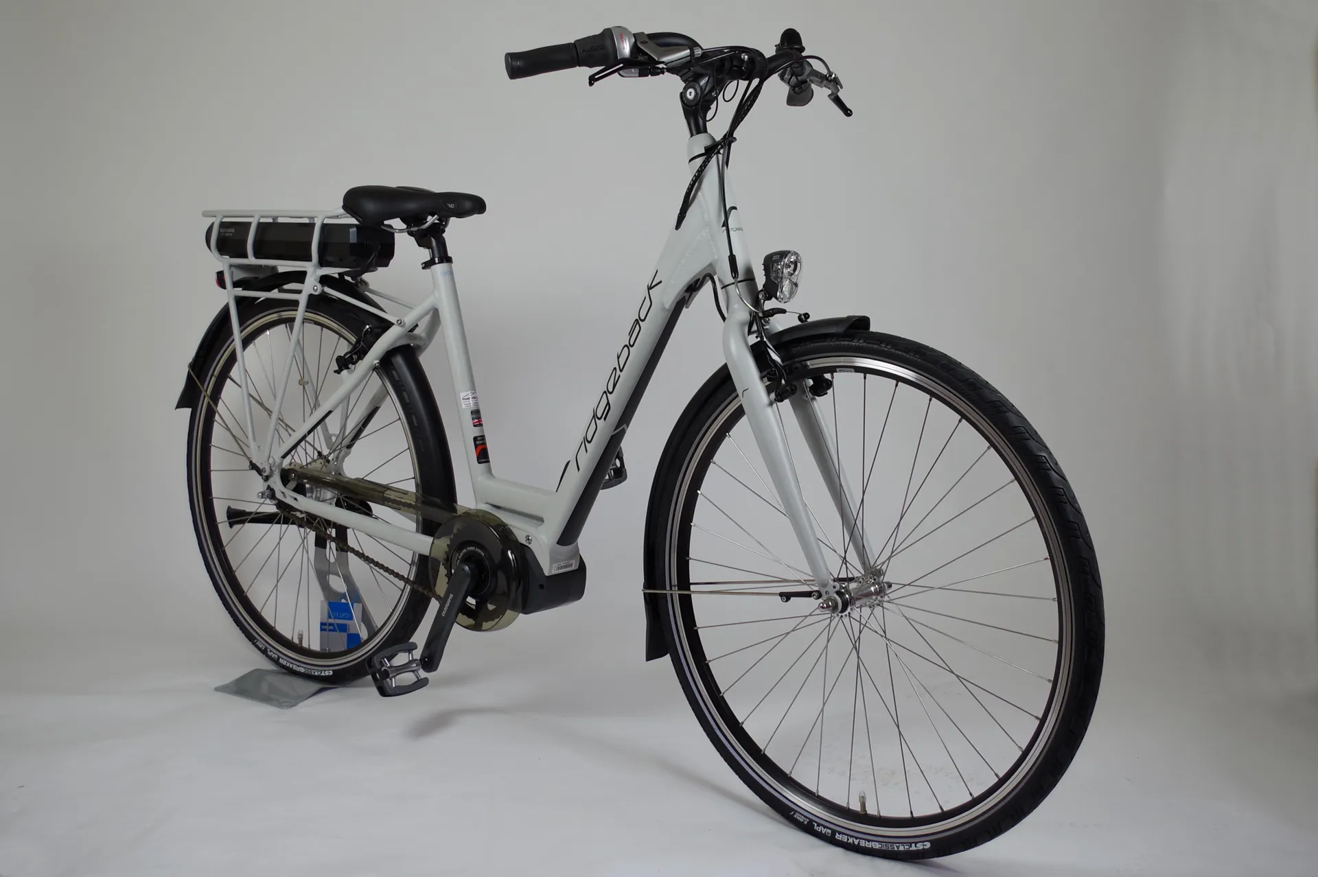2016 Ridgeback Electron e-bike White