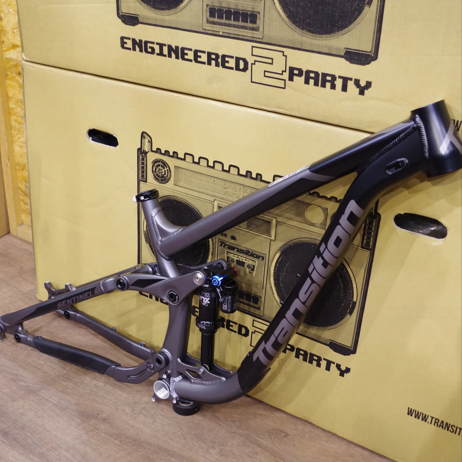 2018 Transition Sentinel Alloy Frame - Black Powder